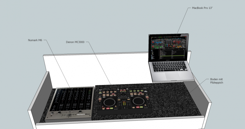 VirtualDJ - DJ Pult/Theke Marke Eigenbau! Eure Meinungen und ...